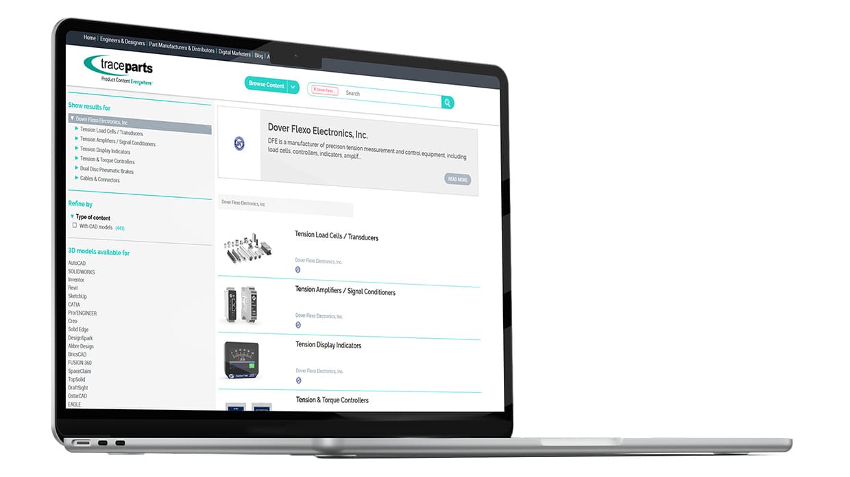 CAD Library & Configurators - Dover Flexo Electronics, Inc. (DFE)